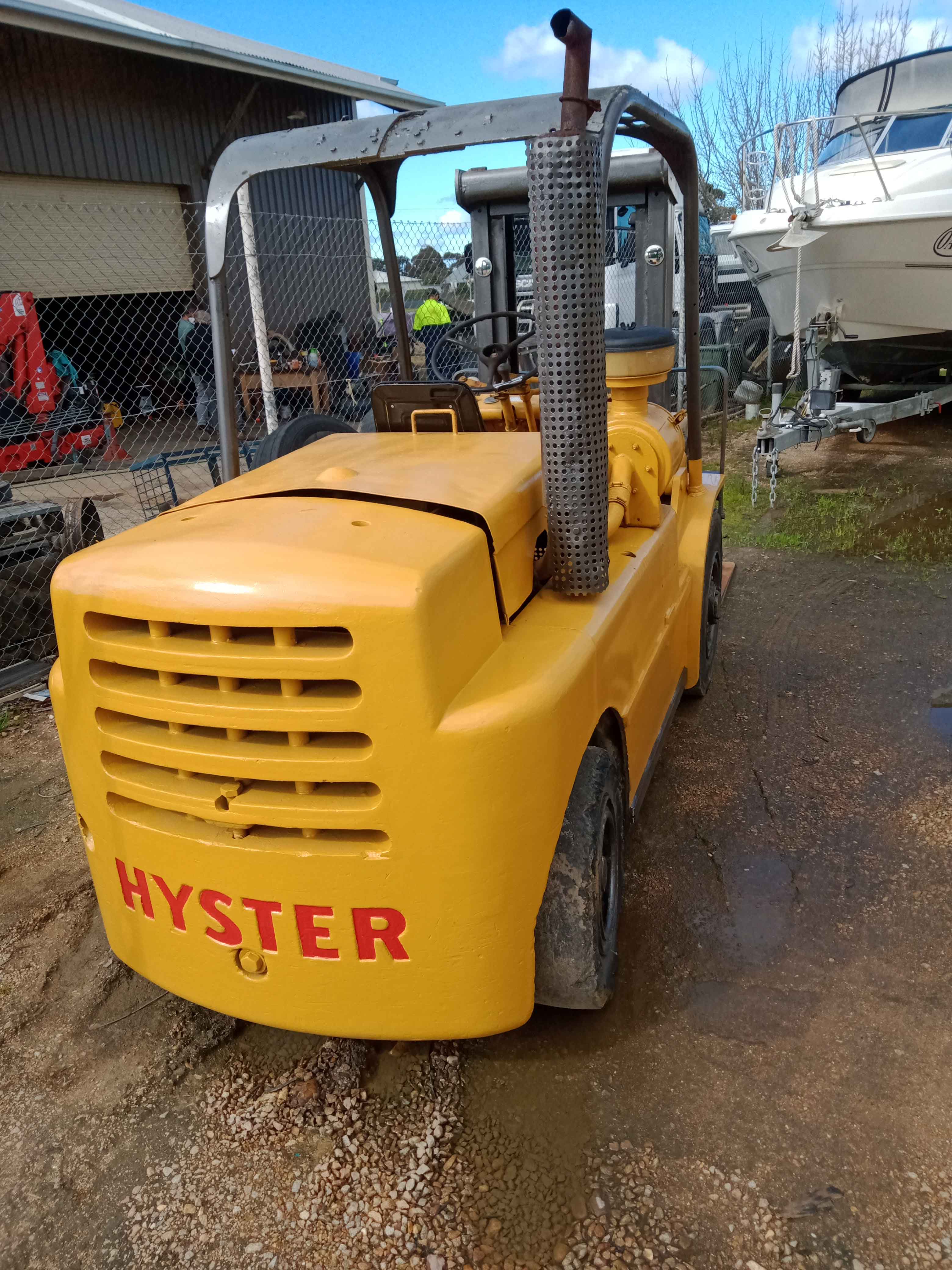 HYSTER CONTAINER FORKLIFT - JHMD5168757 - JUST HEAVY EQUIPMENT